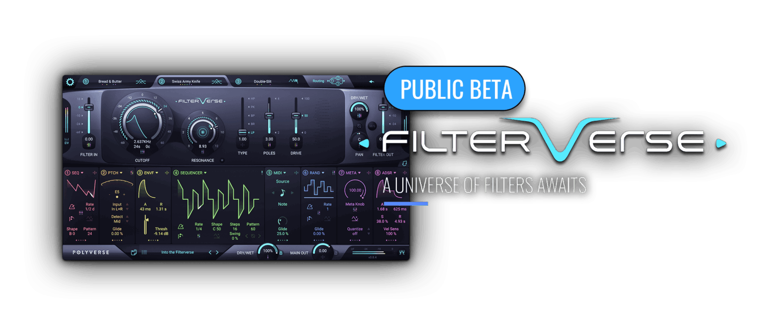 Filterverse | Polyverse Music | Universe of filters awaits