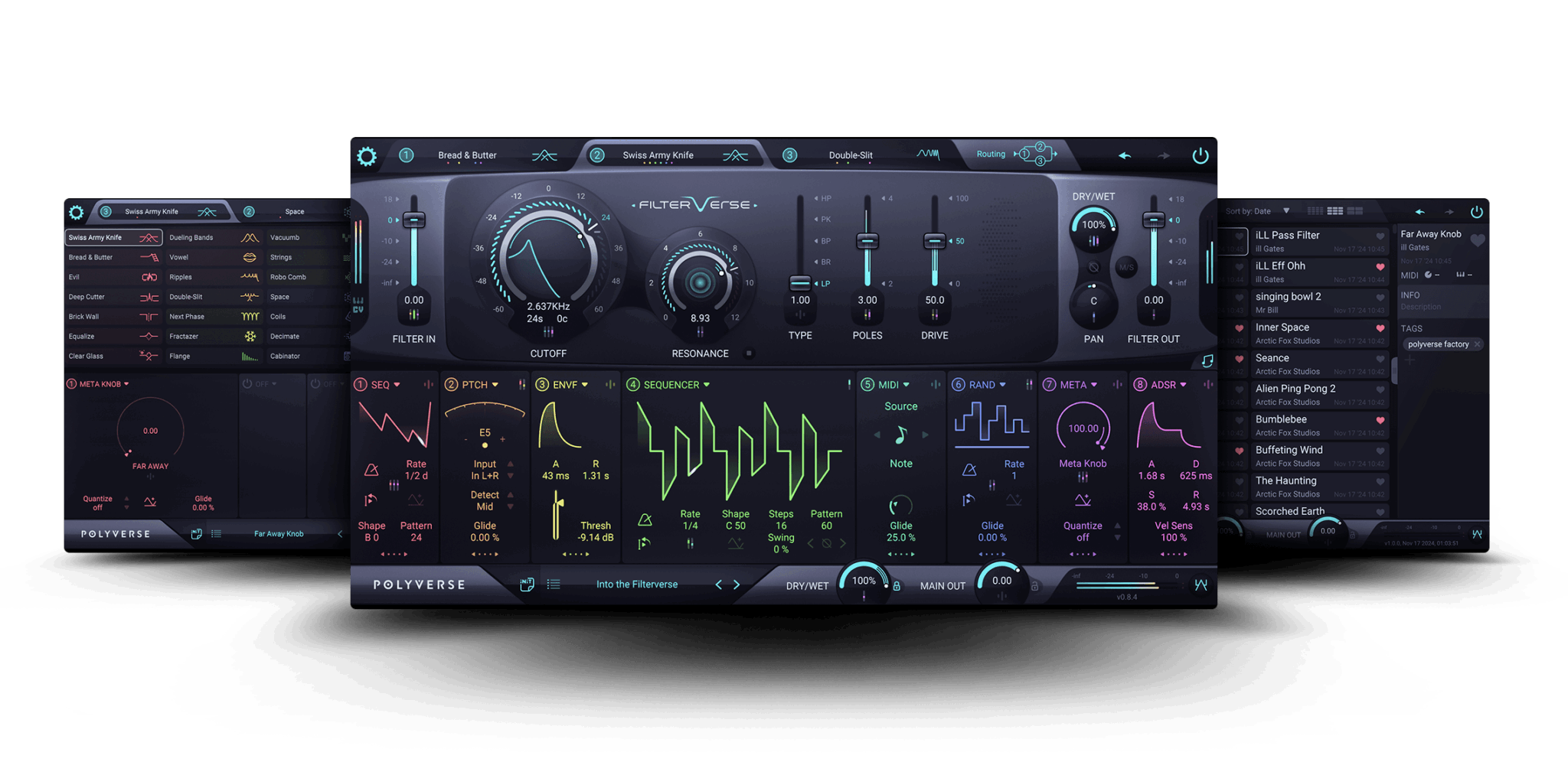 Filterverse | Polyverse Music | Universe of filters awaits