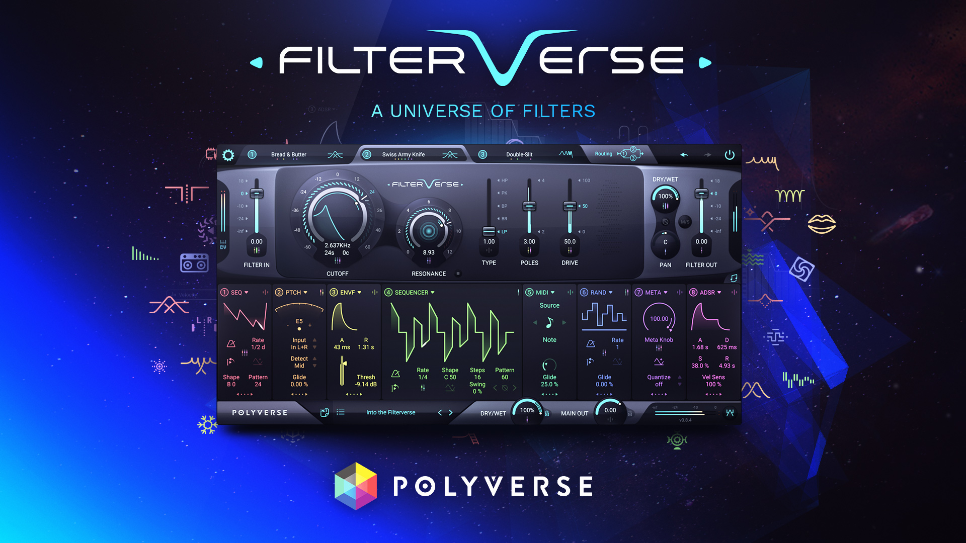 Filterverse | Polyverse Music | Universe of filters awaits